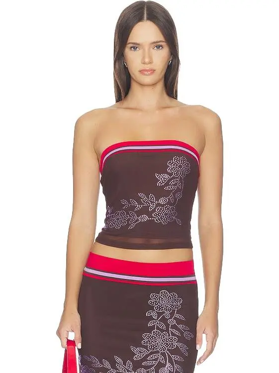 TIGER MIST Serah Top In . Also - Chocolate