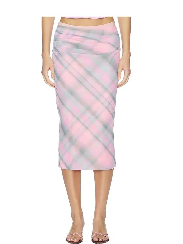 TIGER MIST Caline Midi Skirt In . Also - Multi