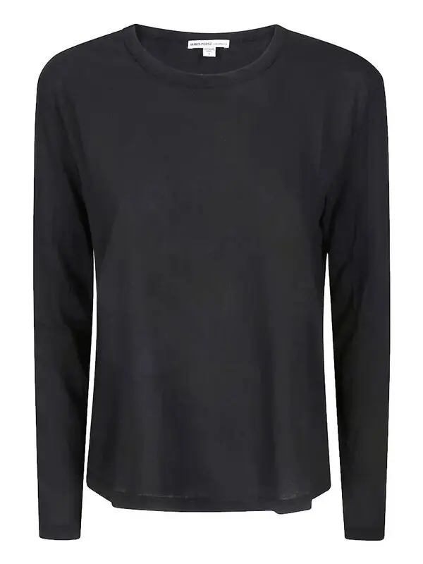 JAMES PERSE Long-sleeve T-shirt - Black