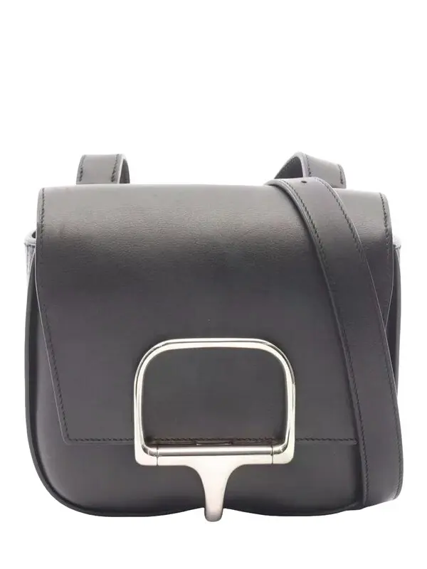 Hermès 2021 Mini Evergrain Della Cavalleria Crossbody Bag - Black