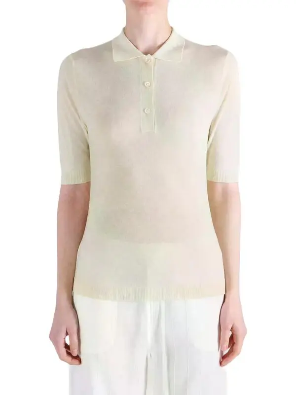 Studio Nicholson Tova Polo Shirt - Neutrals