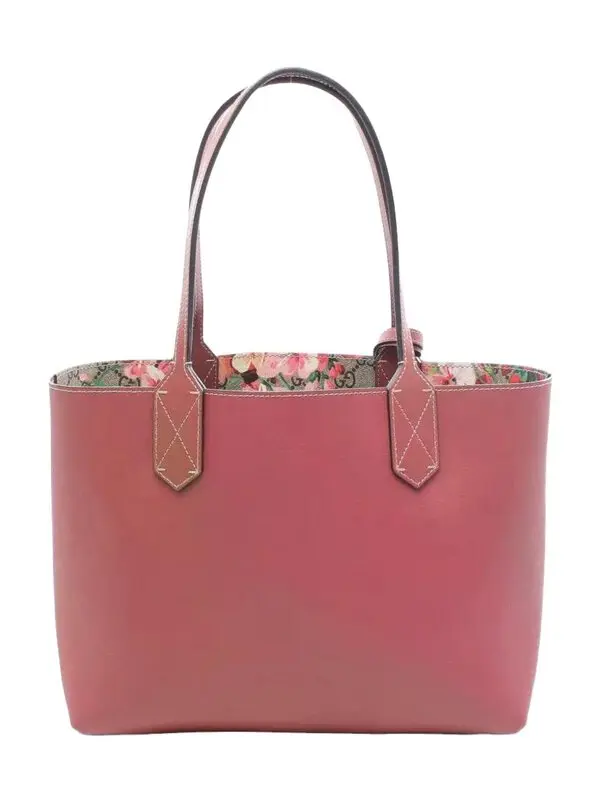 Gucci 2010s Gg Blooms Reversible Tote Bag - Brown