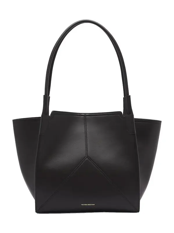Victoria Beckham Medium Leather Tote Bag - Brown