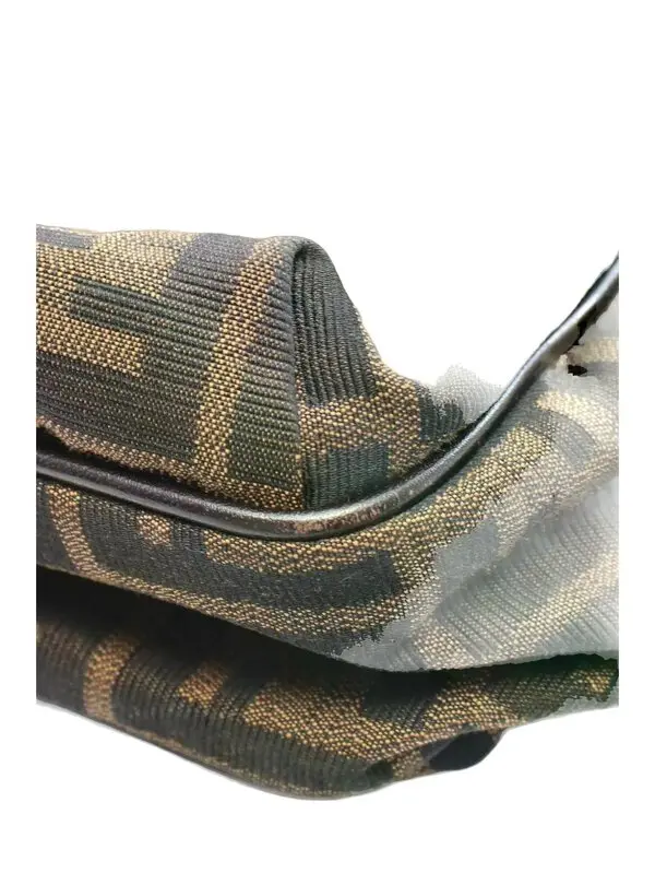 Fendi 2000s Zucca Shoulder Bag - Brown