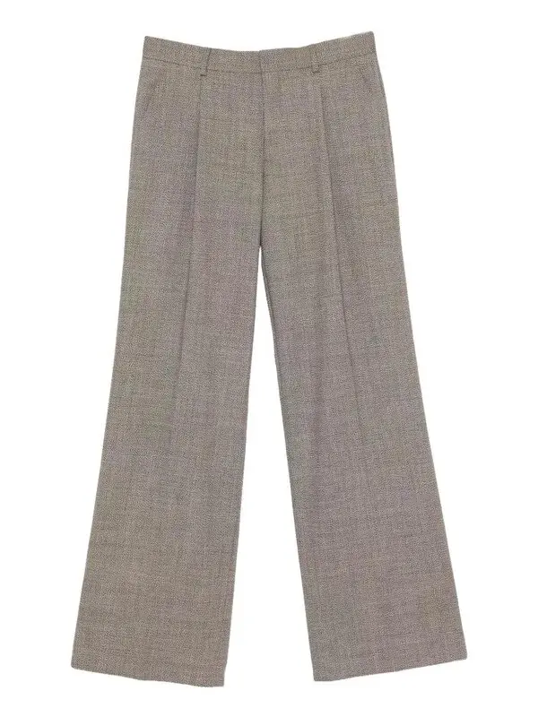 Sandro Pleated Trousers - Brown