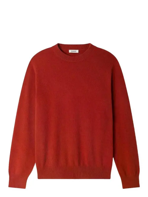 Sandro Cashmere Sweater - Orange