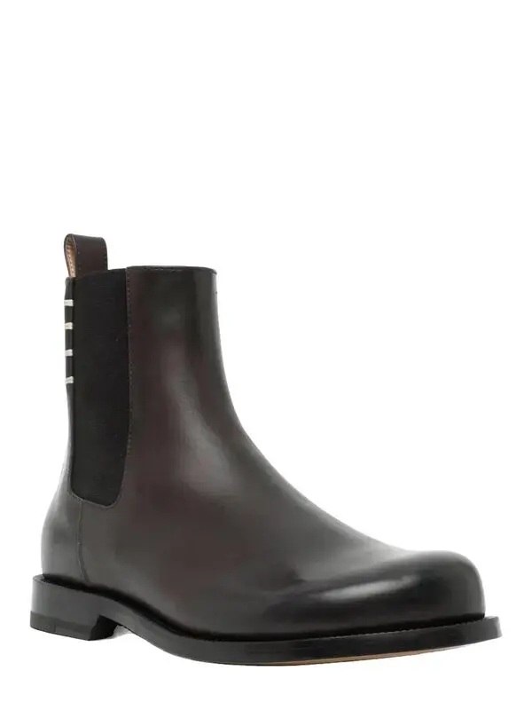 JW Anderson Elasticated-side Chelsea Boots - Brown