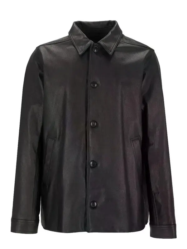 Rick Owens Brad Leather Jacket - Black