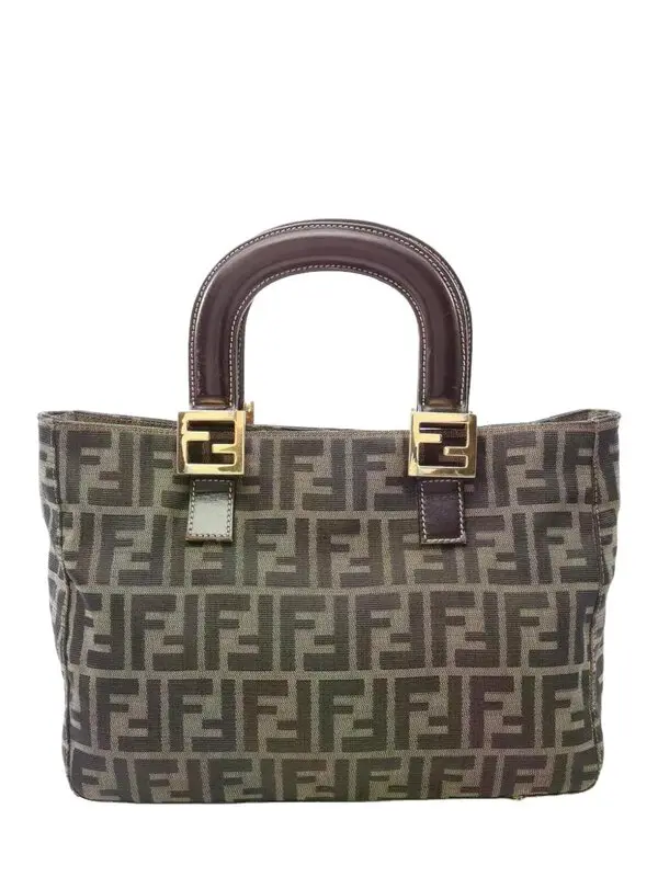 Fendi 2000s Zucca Tote Bag - Brown