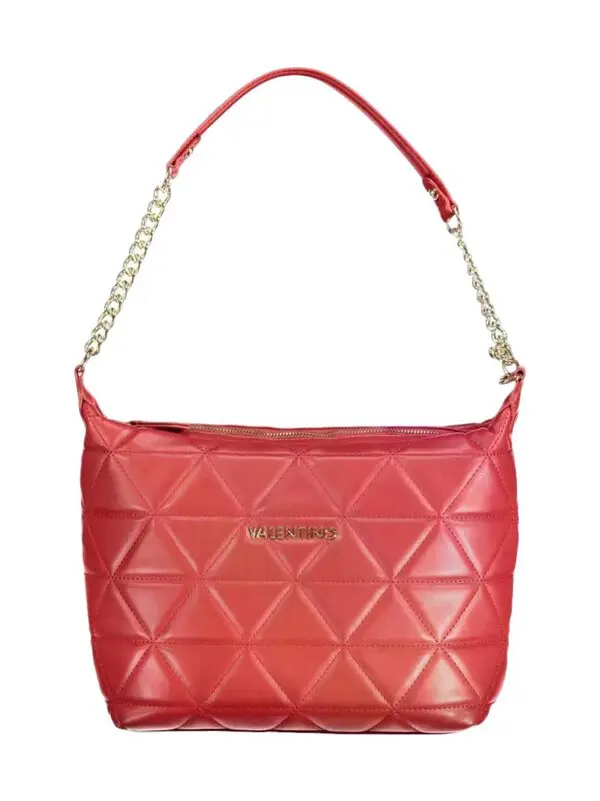 MARIO VALENTINO Quilted Shoulder Bag - Red