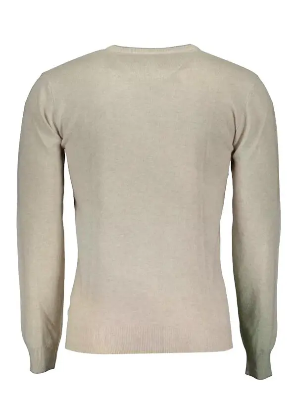 U.s. Polo Assn. Logo-embroidered Sweater - Neutrals