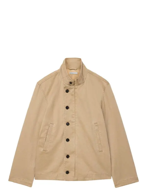 ALLSAINTS Cotton Enfield Jacket - Brown