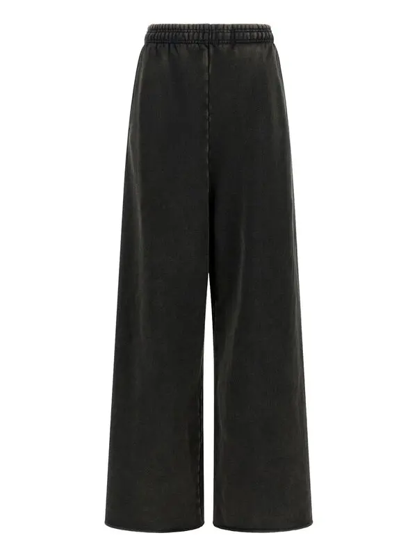 ENTIRE STUDIOS Cotton Trousers - Black