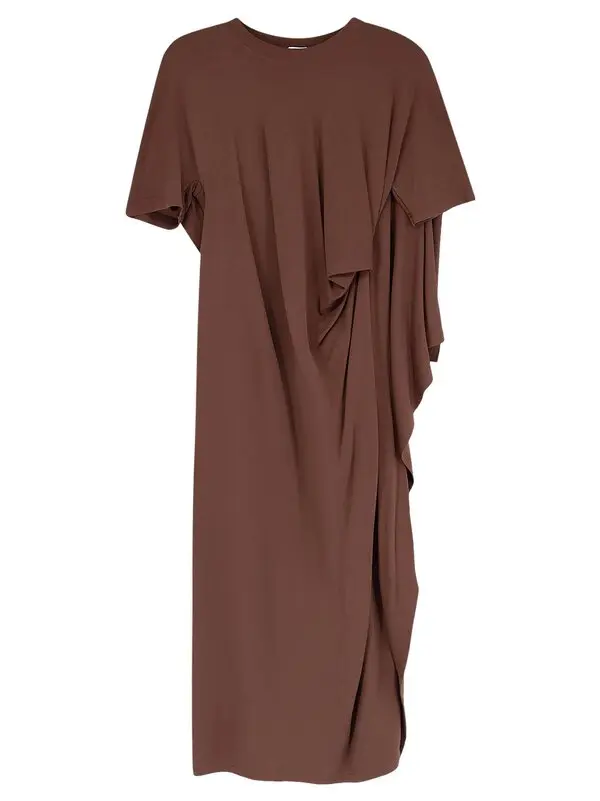 Loewe Viscose Blend Dress - Brown