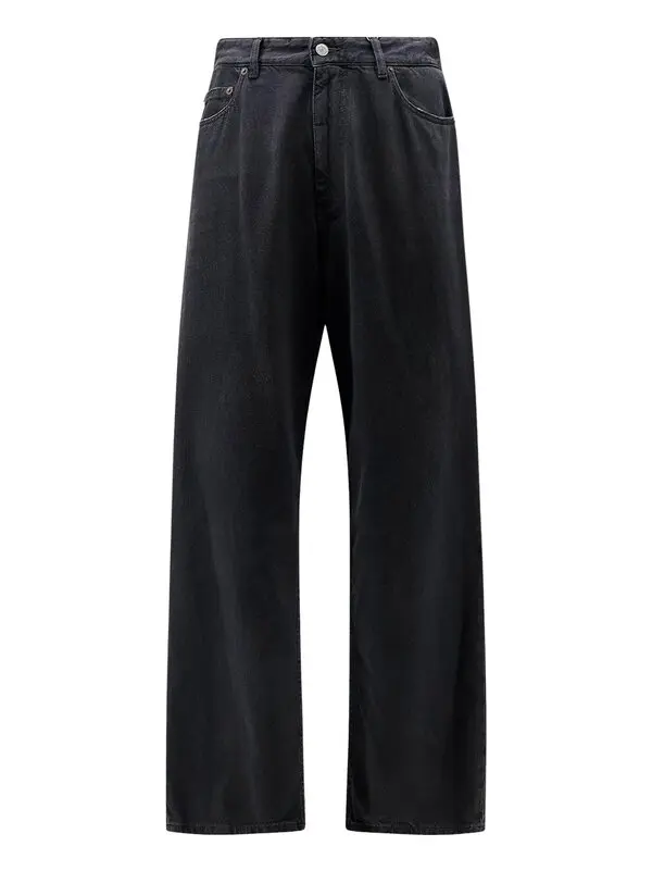 MAISON MARGIELA Denim Trousers - Black