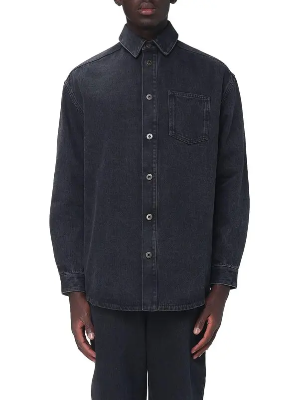 Loewe Cotton Denim Shirt - Black