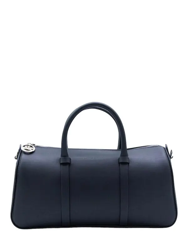 Longchamp Daylong M Leather Bag - Black