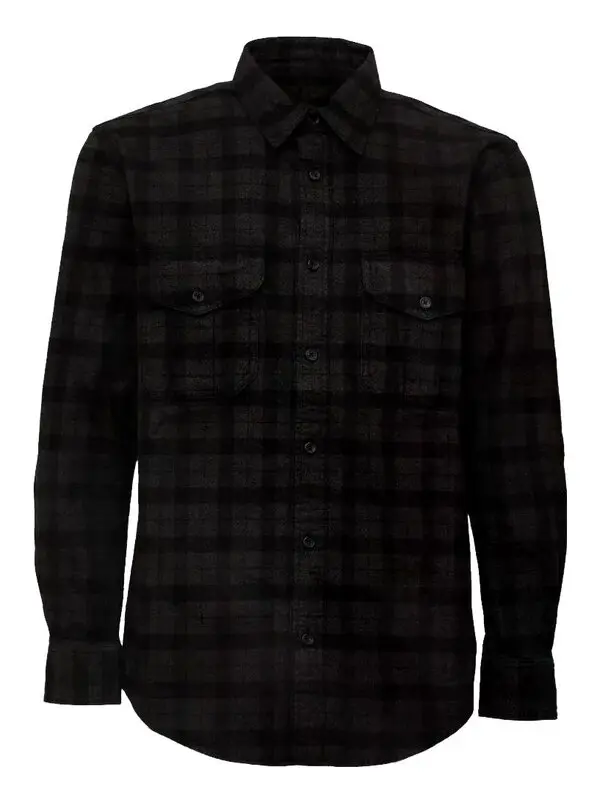 Filson Alaskan Guide Plaid Shirt - Black