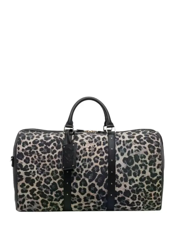 Liu Jo Animal-print Travel Duffel - Black