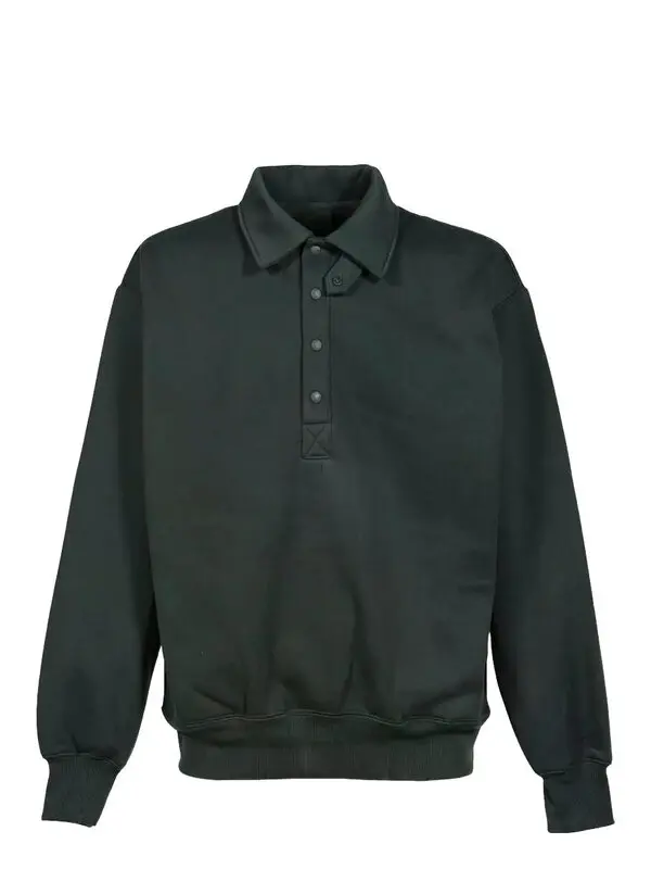 DAIWA PIER39 Tech Sweat Snap-button Sweater - Black