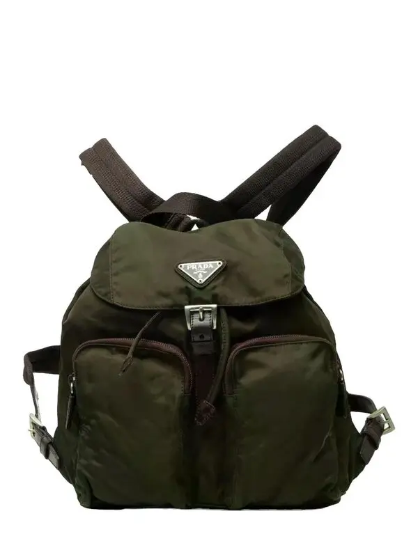 Prada 2000-2013 Tessuto Backpack - Brown