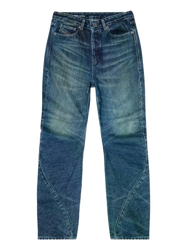 DIESEL® D-twisty Tapered Jeans - Blue