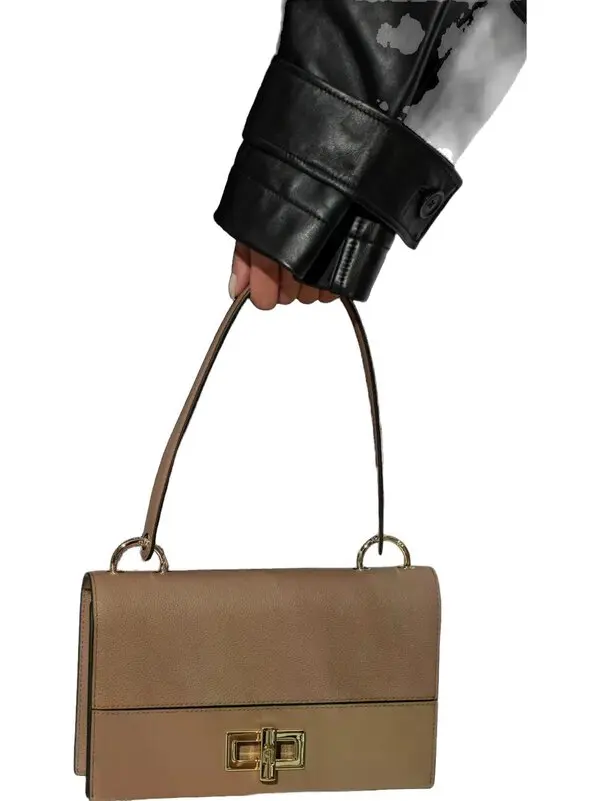 Furla Amelia Leather Shoulder Bag - Brown