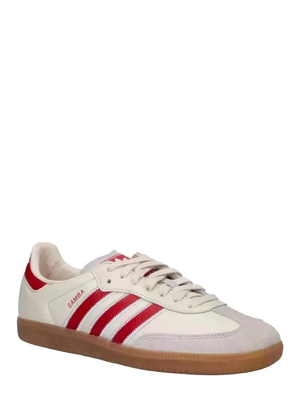 Adidas Samba Leather Sneakers - White