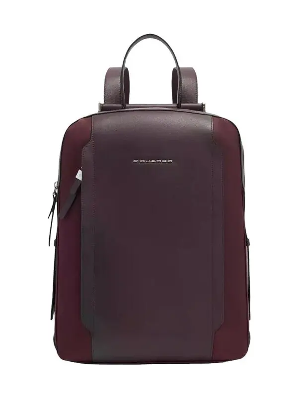 PIQUADRO Lyra Logo-plaque Backpack - Red