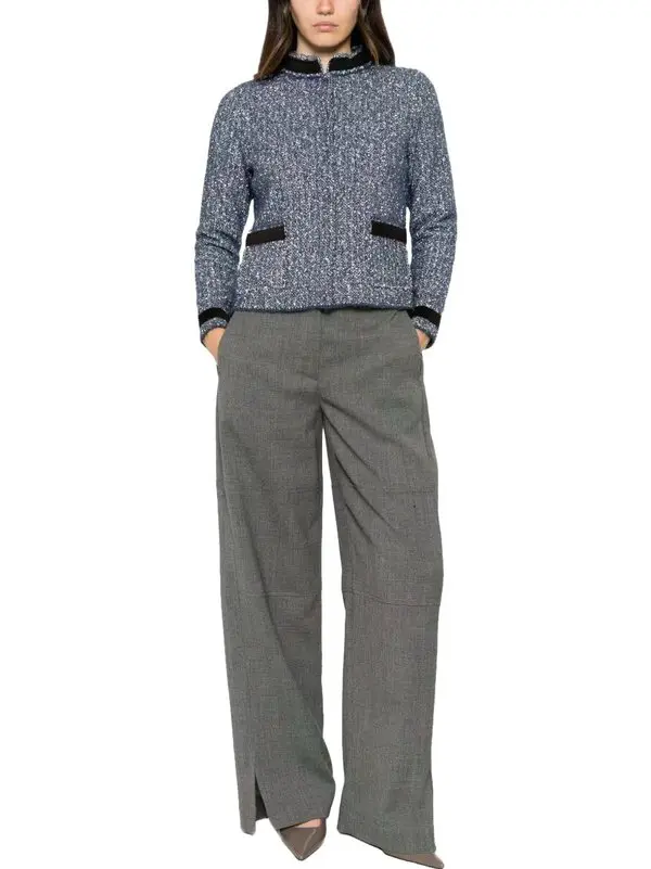 NEERA Patch-pocket Jacket - Blue