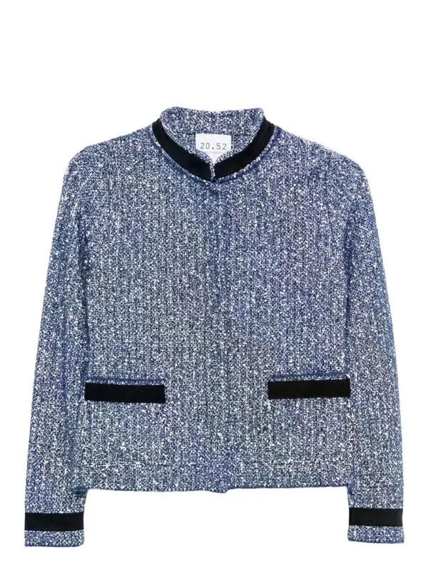 NEERA Patch-pocket Jacket - Blue