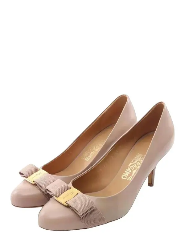 FERRAGAMO 2010s Vara Bow Pumps - Pink