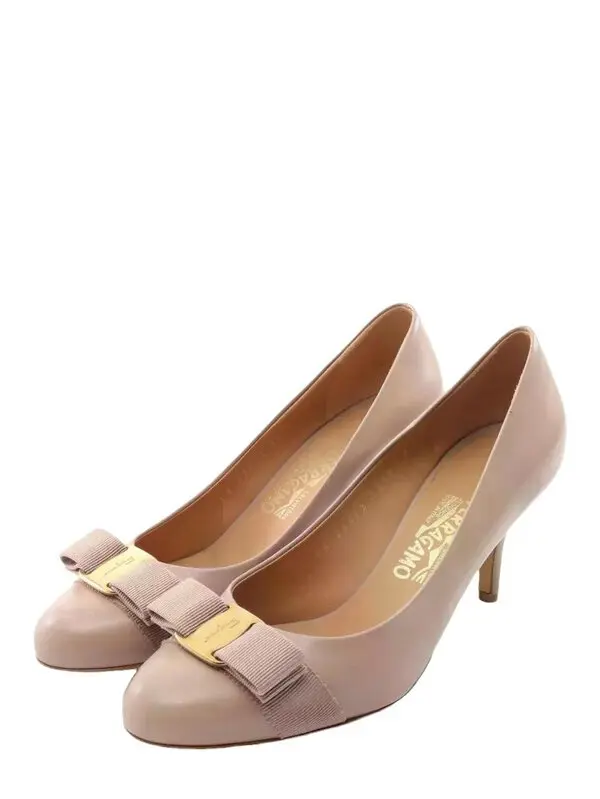 FERRAGAMO 2010s Vara Bow Pumps - Pink