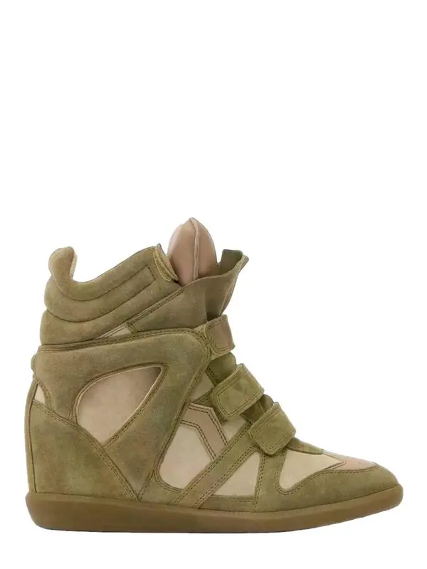 Isabel Marant Étoile Bekett Wedge Trainers - Green
