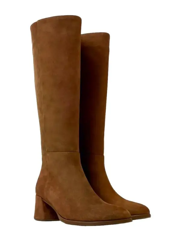 Camper Kora Nubuck Leather Boots - Brown