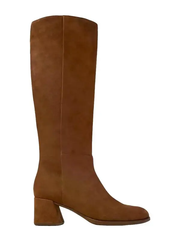 Camper Kora Nubuck Leather Boots - Brown