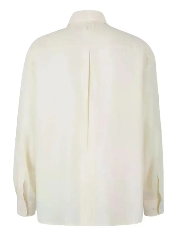 Jacquemus Long-sleeve Cotton Shirt - Neutrals