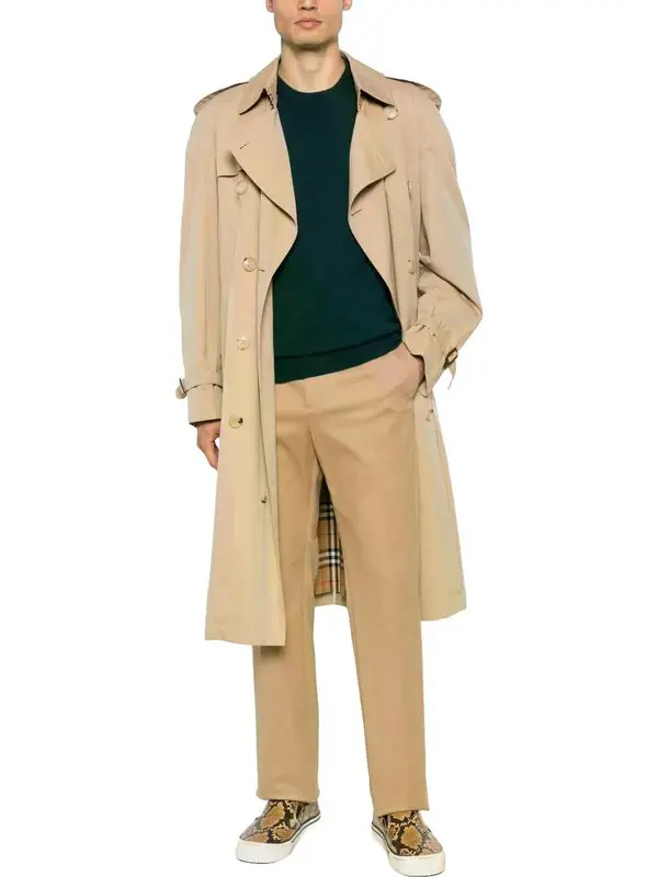 BALLANTYNE Crew-neck Cashmere Jumper - Green