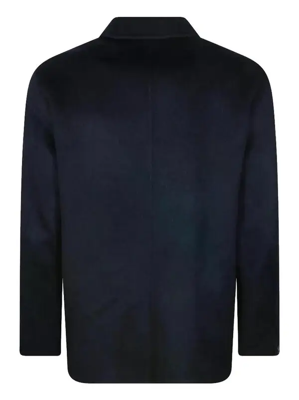 AMARANTO Button-up Shirt Jacket - Blue