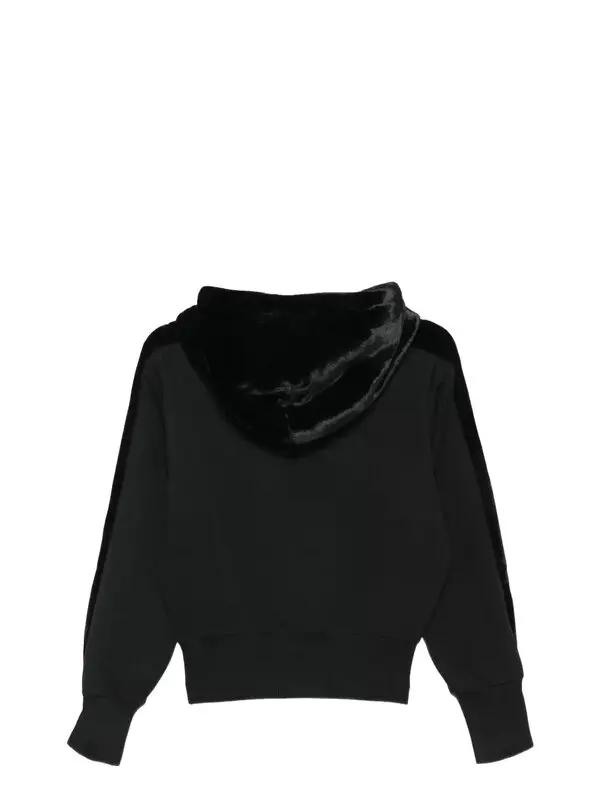 Moose Knuckles Logo-patch Hoodie - Black
