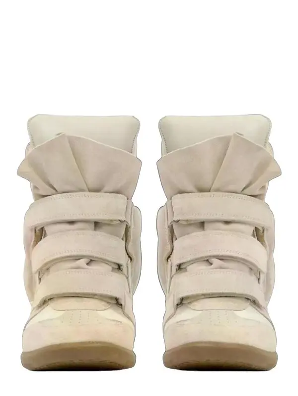 Isabel Marant Étoile Bekett Wedge Sneakers - Neutrals