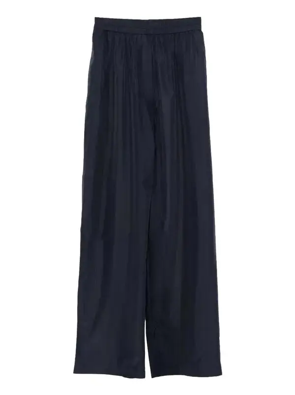 THE FRANKIE SHOP Baxter Perforated Track Pants - Blue