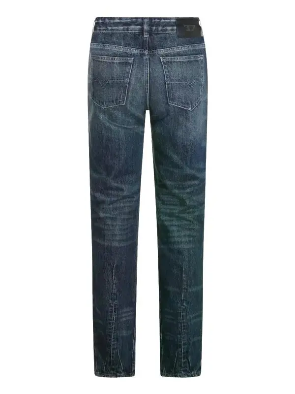 DIESEL® Logo-patch Jeans - Blue