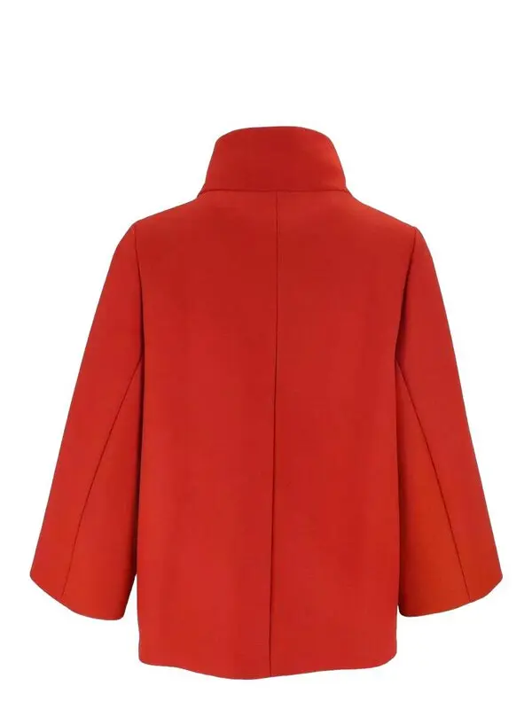 FAY Hook-fastening High-neck Jacket - Red