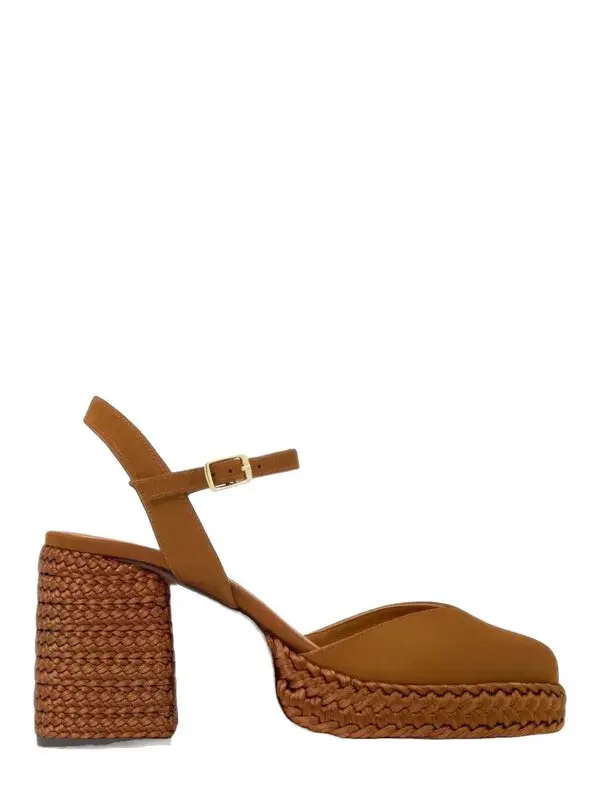CastaÑer Vilnia Braided-heel Pumps - Brown
