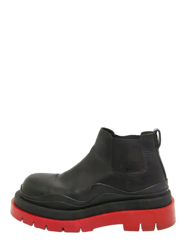 Bottega Veneta Tire Ankle Boots - Black