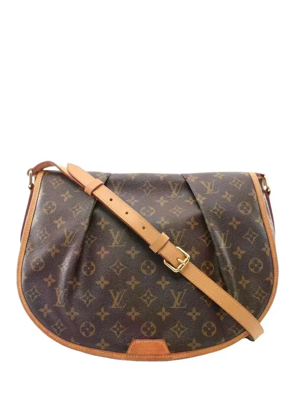 LOUIS VUITTON 2011 Menilmontane Mm Monogram Shoulder Bag - Brown
