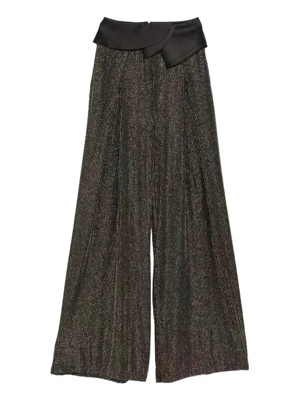 ROSANNA OCAMPO Baron Palazzo Pants - Black