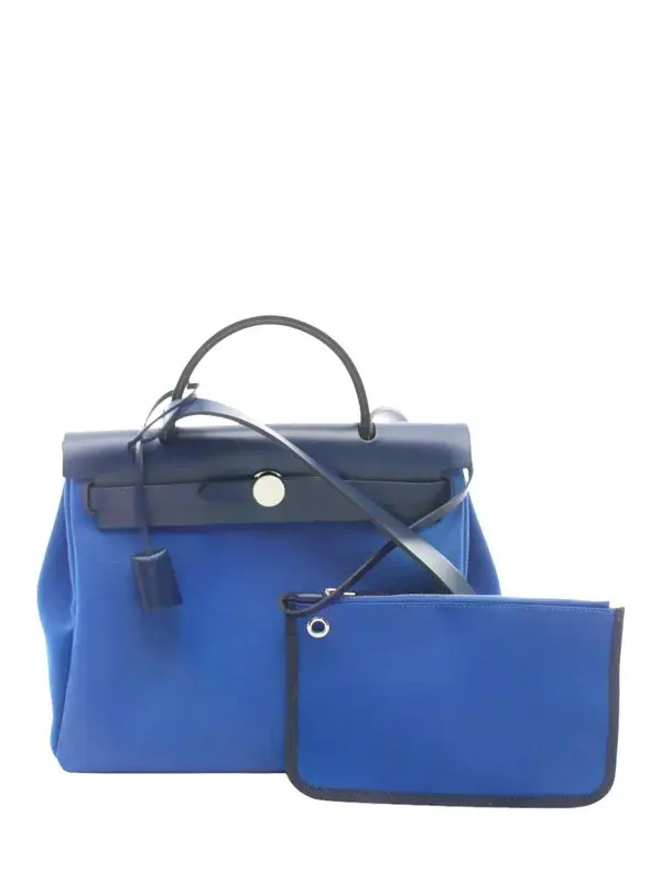 Hermès 2022 Pm Herbag Tote Bag - Blue