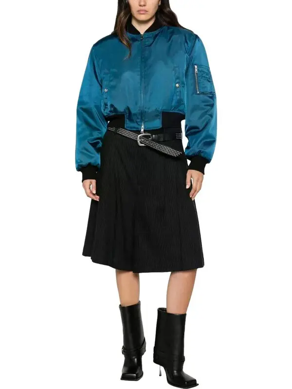WILLY CHAVARRIA Willy Bomber Jacket - Blue